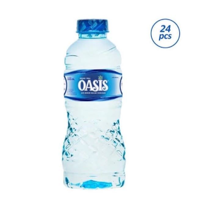 Jual OKHI - Oasis Mini Botol Kecil 330 Ml Air Mineral 1 Dus ISI 24pcs ...