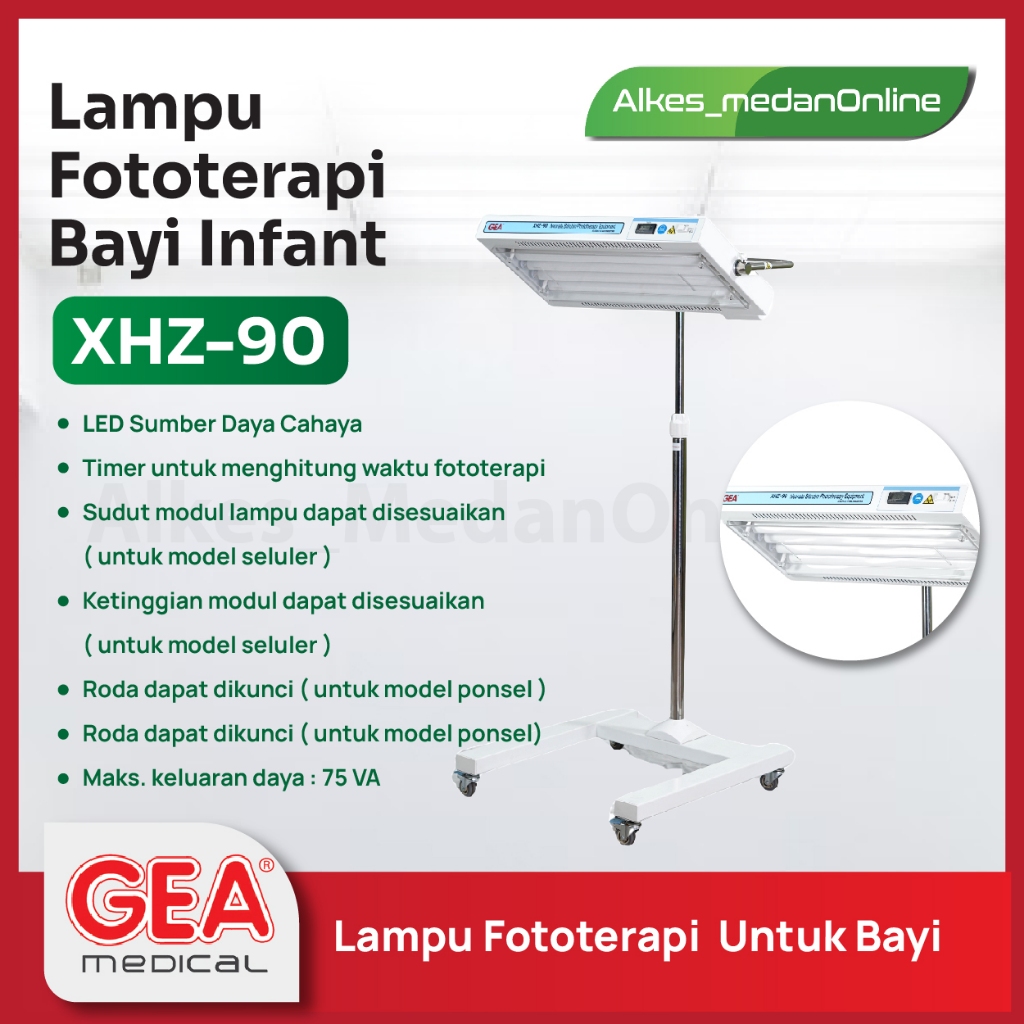 Jual GEA l Neonate Phototherapy XHZ 90 l Lampu Fototerapi Bayi | Shopee ...