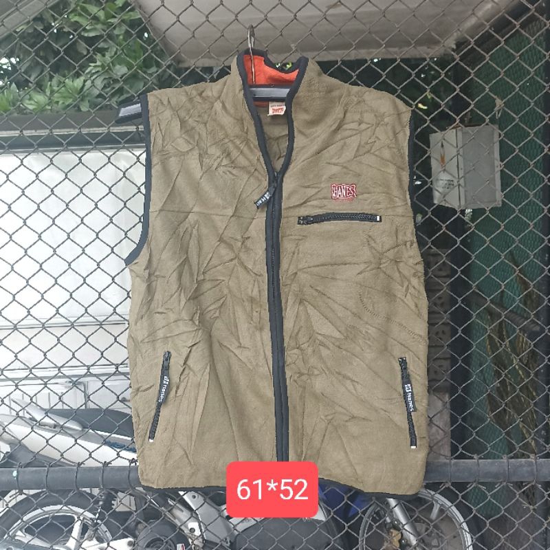Jual polar vest hanes special edition 100 years | Shopee Indonesia