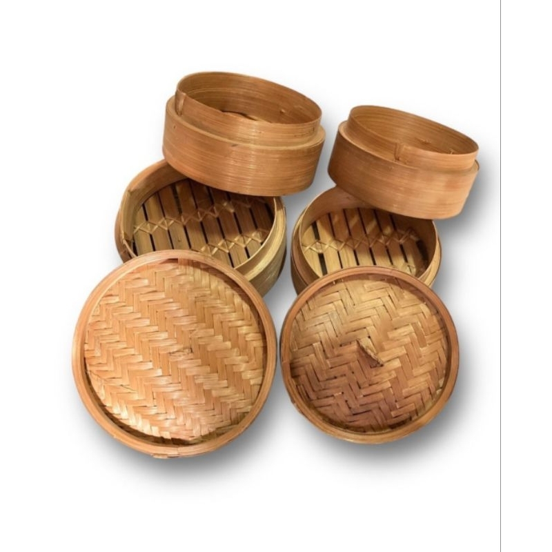 Jual Klakat Bambu Kukusan Dimsum Ukuran 13 dan 15 cm | Shopee Indonesia