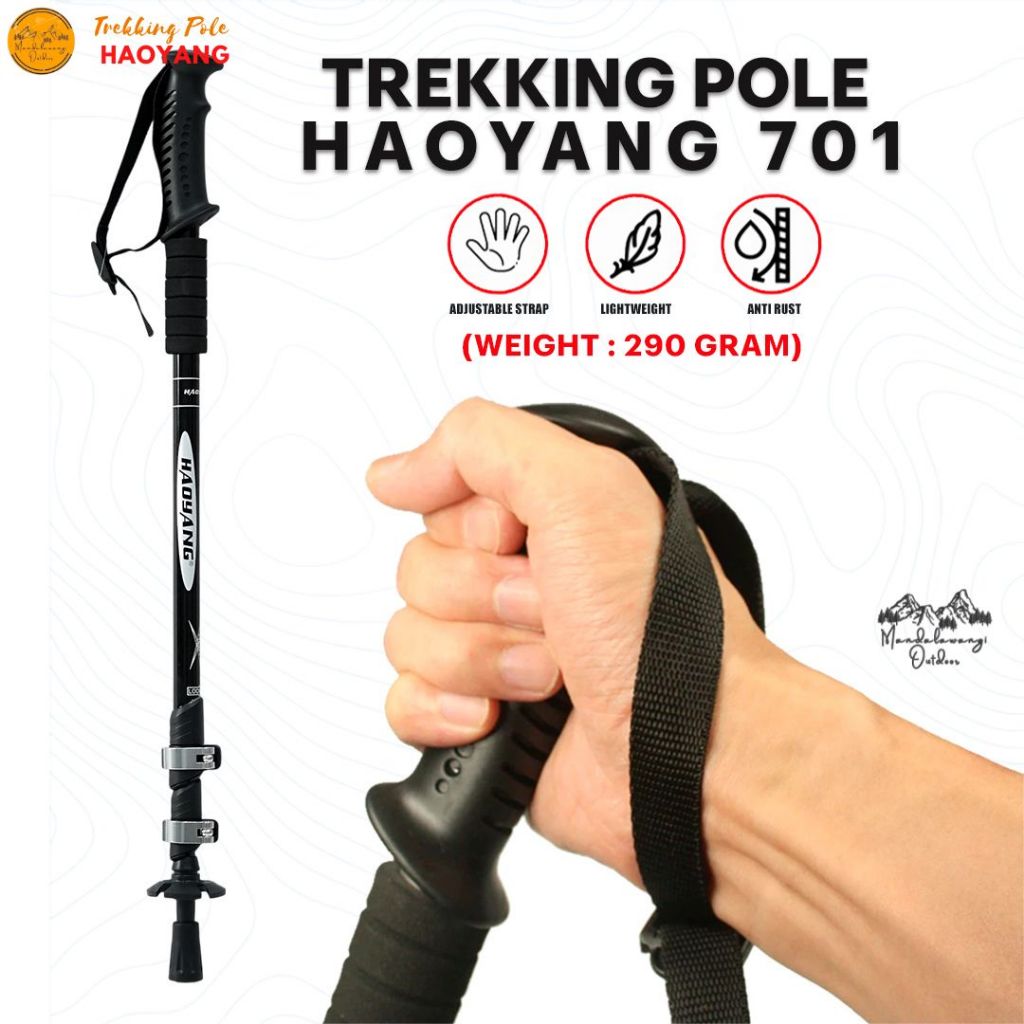 Jual TONGKAT GUNUNG TREKKING POLE HAOYANG 701 TRACKING POLE TONGKAT ...