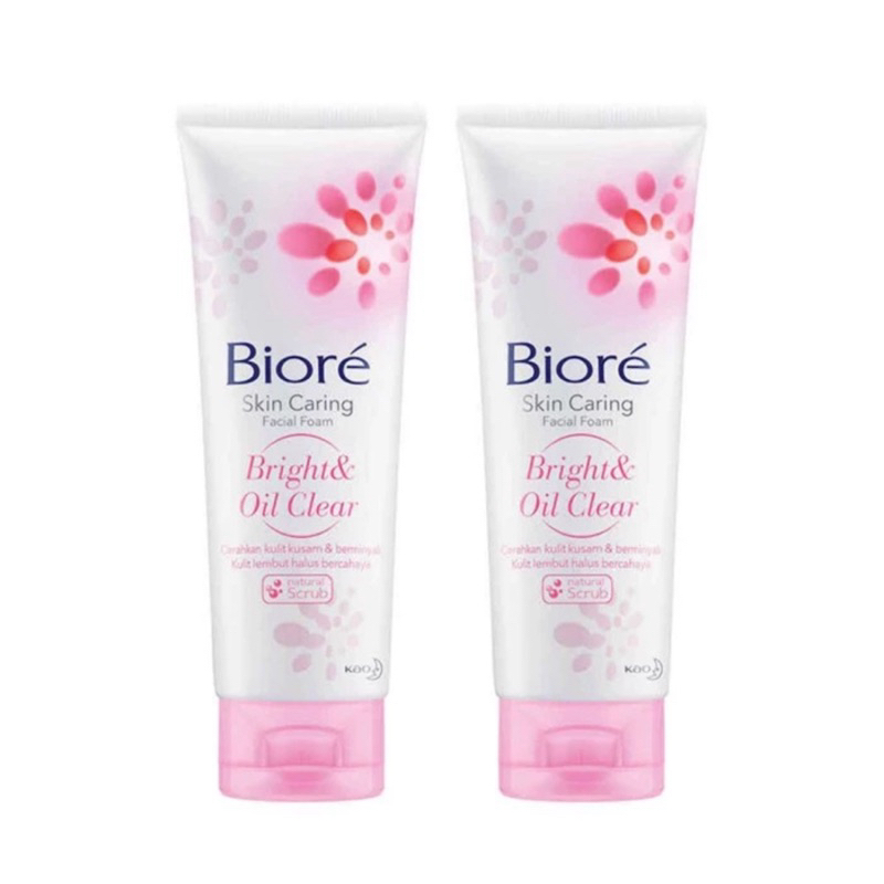 Jual BIORE FACIAL FOAM BRIGHT & OIL CLEAR 40gr | Shopee Indonesia