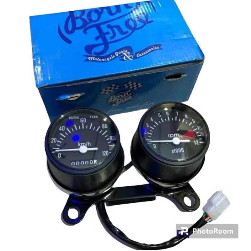 Jual Speedometer Spido CB 125 Spedo Meter Set Rpm Honda CB125 CB100 K5 import | Shopee Indonesia
