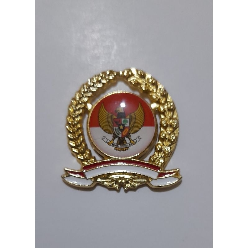 Jual pin garuda merah putih model padi dan kapas | Shopee Indonesia