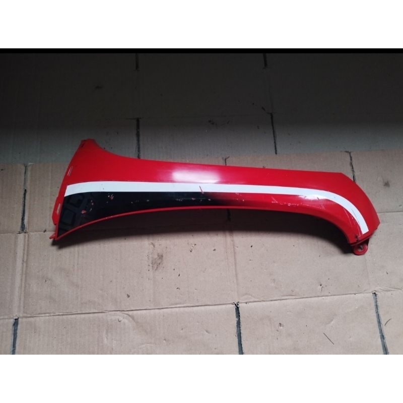 Jual cover sayap samping list motor scoopy 2019 2020 warna merah bagian ...
