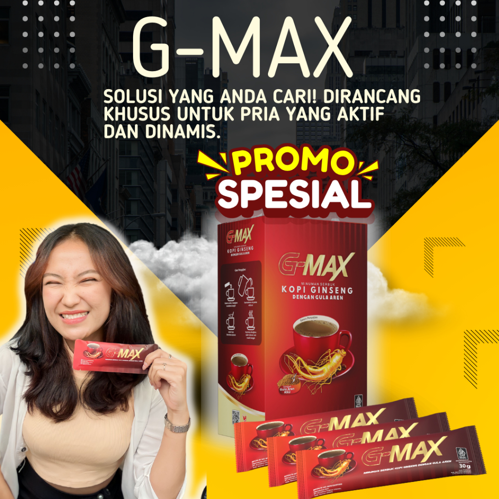 Jual KOPI GMAX ORIGINAL KOPI STAMINA OBAT KUAT HERBAL STAMINA PRIA TERBAIK TAHAN LAMA | Shopee ...