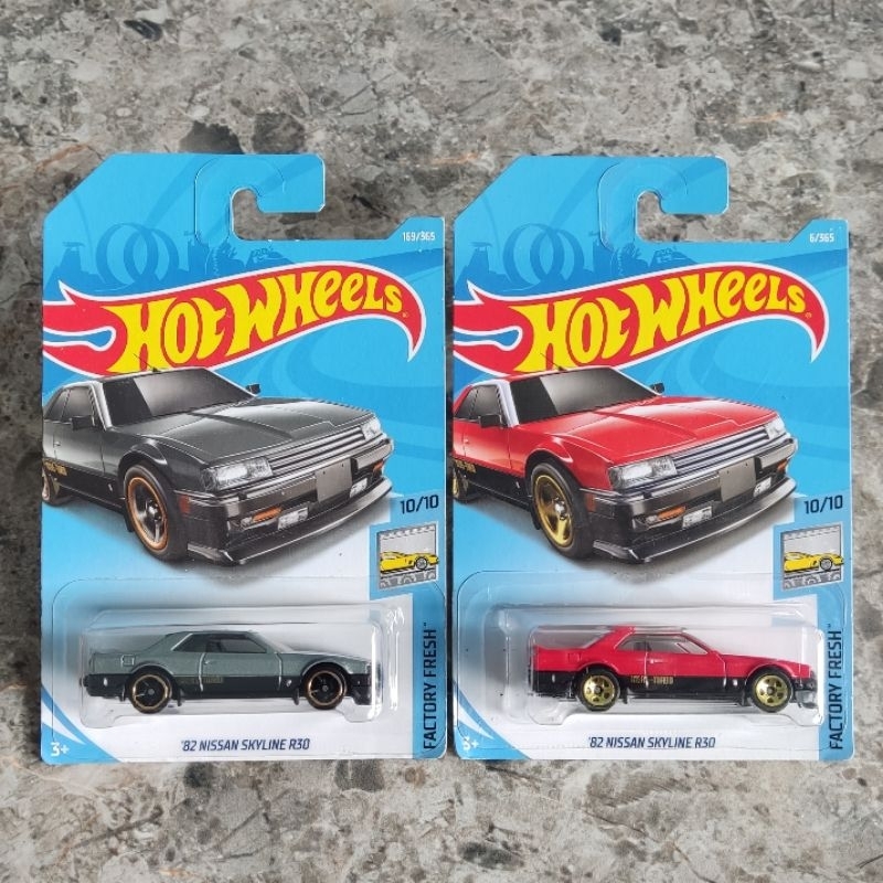 Jual Hot Wheels 82 Nissan Skyline R30 Silver & Red - HW FACTORY FRESH ...