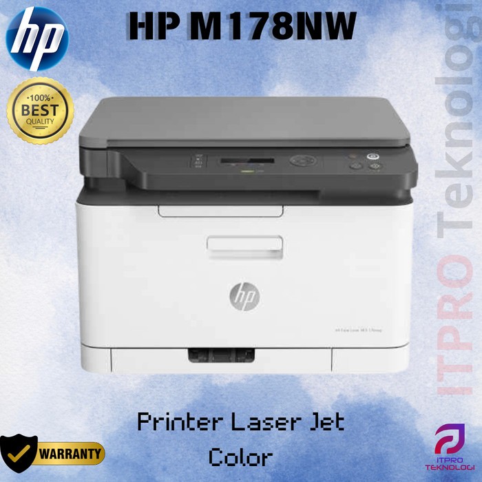 Jual Printer Laser Jet Color HP MFP 178NW - (ton 119a) | Shopee Indonesia