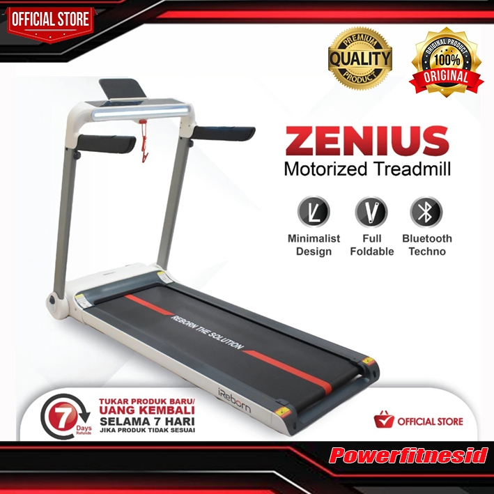 Jual ALAT FITNESS SMART TREADMILL ELEKTRIK ZENIUS | Shopee Indonesia