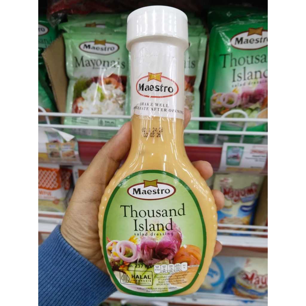 Jual Maestro Salad Dressing Thousand Island / Maestro Salad Dressing ...