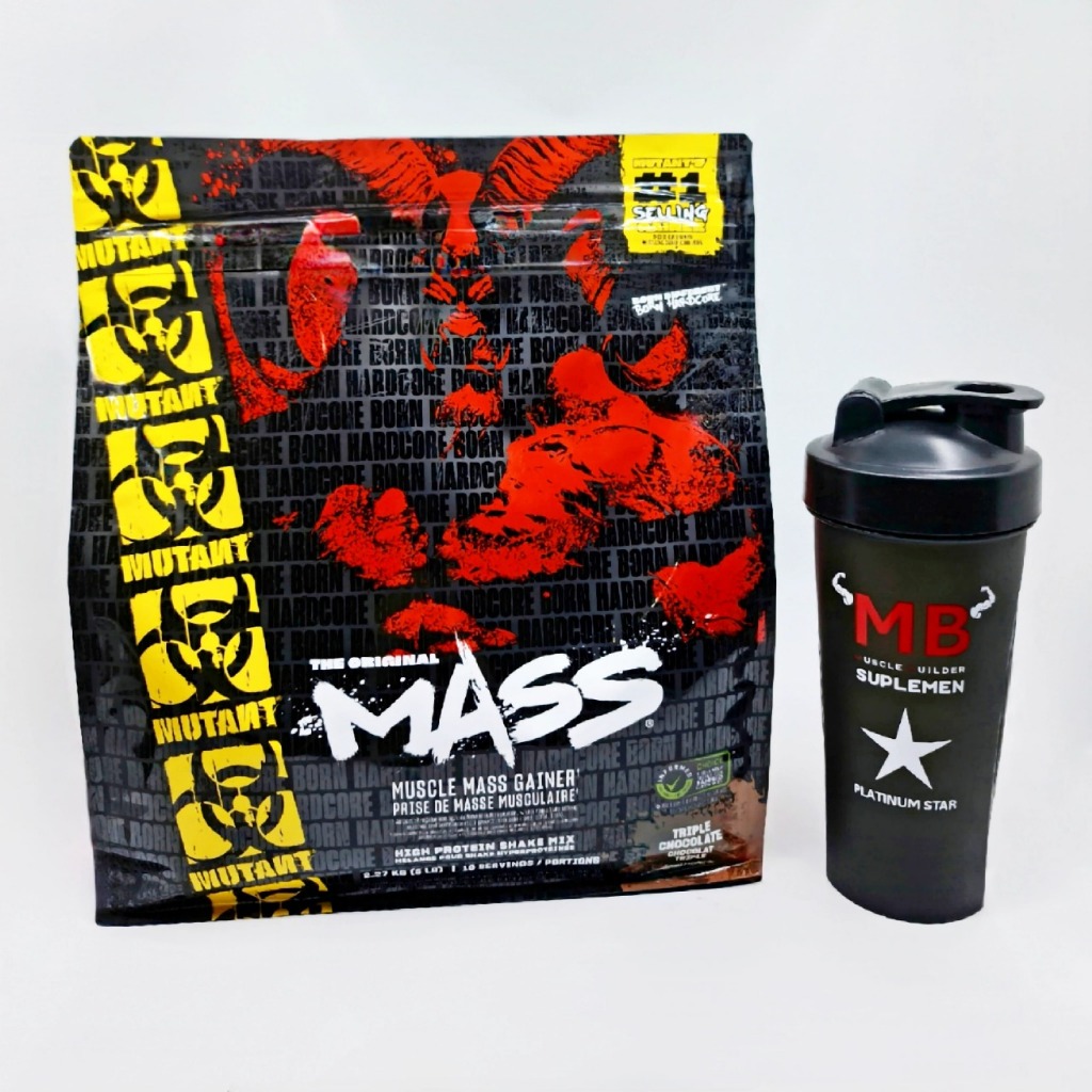 Jual Mutant Mass 5 lbs Pro Gainer 5lbs 5lb 15 lb Protein Gain Weight ...