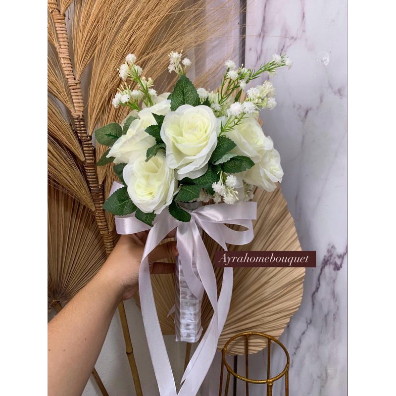 Jual [HANDBOUQUET] Ready Buket Bunga Pernikahan HandBouquet Hand ...