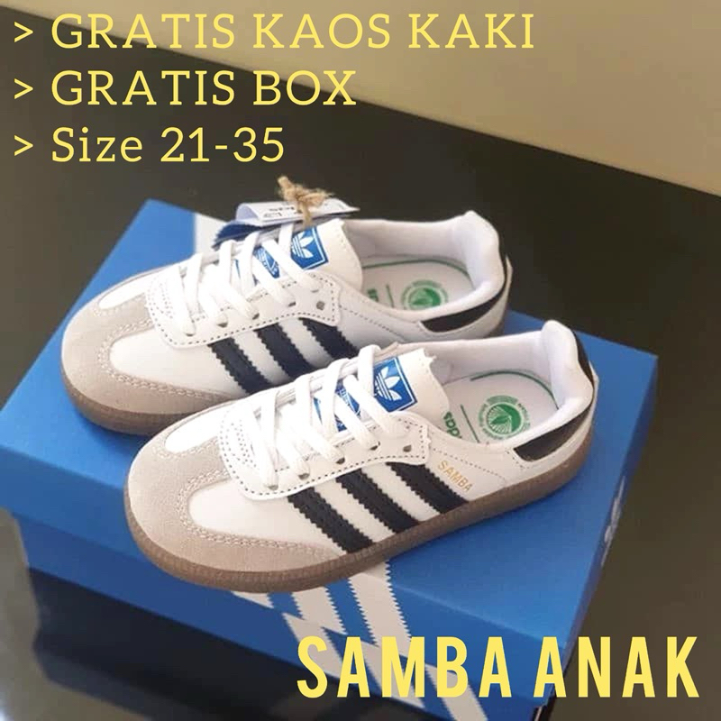 Jual BERKUALITAS!! Sepatu Anak Samba Og Kids Sepatu Anak Laki Laki ...