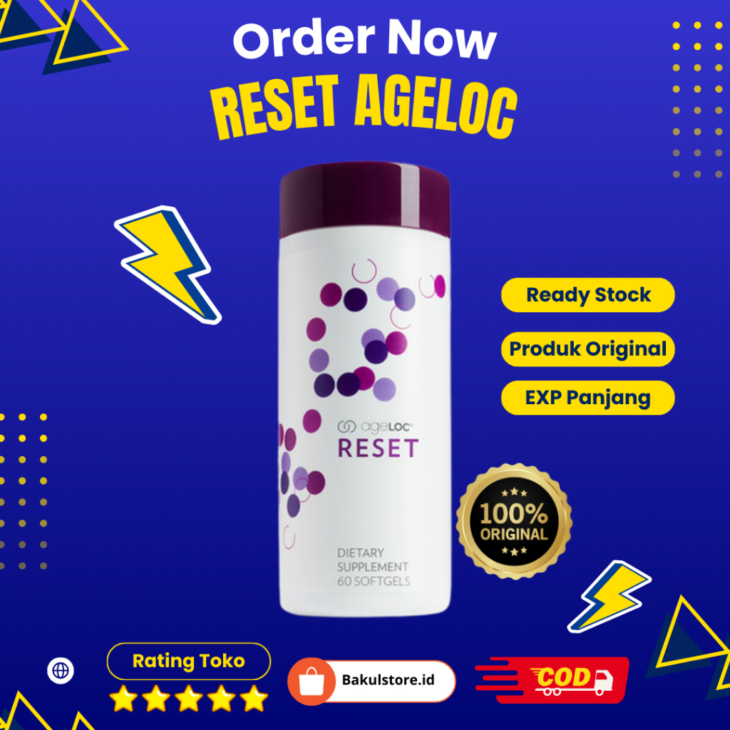 Jual Ageloccco Reset Meta BAB Lancar Metabolisme Cepat Bakar Lemak ASLI ...