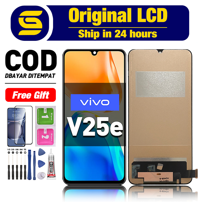 Jual Lcd Vivo V25e Original Touchscreen Fullset Compatible For Glass ...