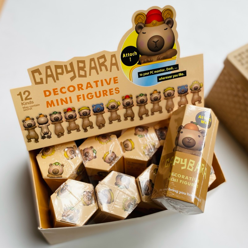 Jual Capybara Hippers Blind Box Decorative Mini Figures Tempelan Hp ...