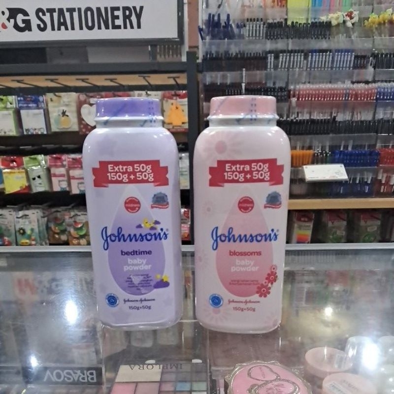 Jual Johnson's Baby Powder Extra 50g +150g | Shopee Indonesia