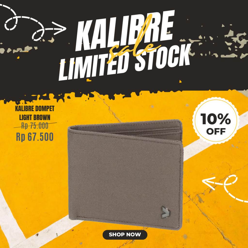 Jual Kalibre Dompet Light Brown 995243999 | Shopee Indonesia