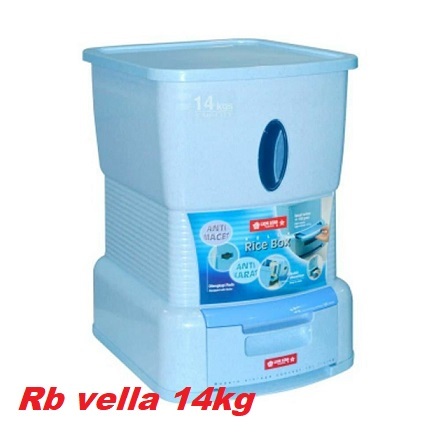 Jual Tempat Beras / Vella Rice Box 14 kg ( RB 11 ) LION STAR Khusus Batam | Shopee Indonesia