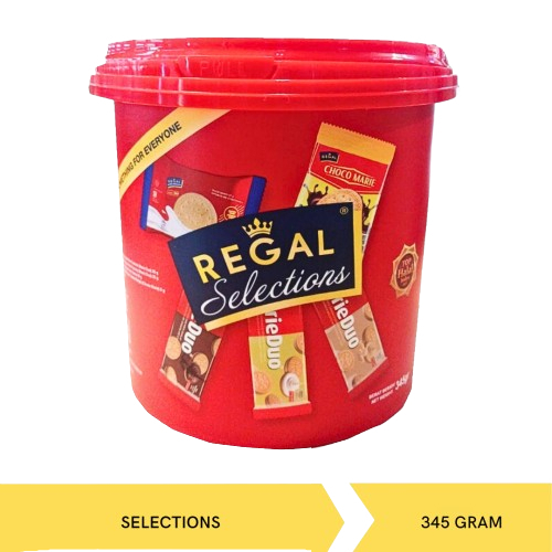 Jual REGAL Biscuits Selection Kemasan Timba 345 gr | Shopee Indonesia