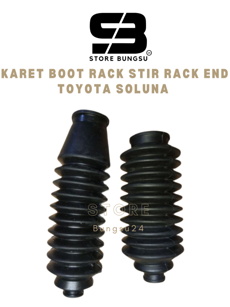 Jual SPAREPART MOBIL KARET BOOT RACK STIR RACK END TOYOTA SOLUNA ...