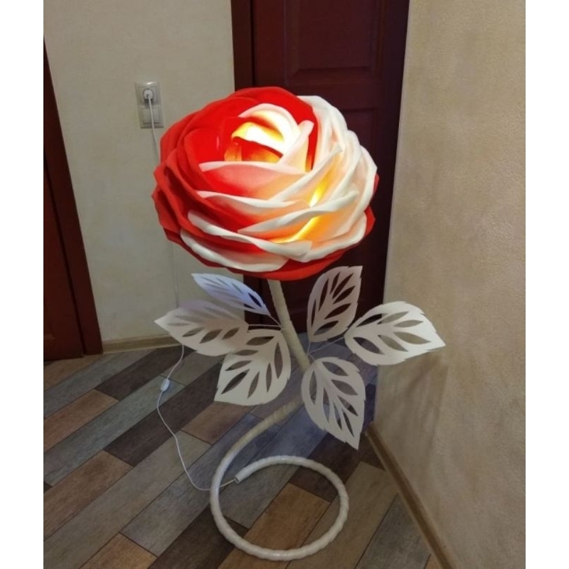 Jual Lampu Bunga Mawar Dekorasi Rumah / Lampu Hias Wedding / Bunga ...