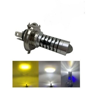 Jual LAMPU UTAMA MOTOR LED LASER D2 H6 H4 P15D AC DC 9-80V BEBEK MATIC 2 WARNA SENJA | Shopee ...
