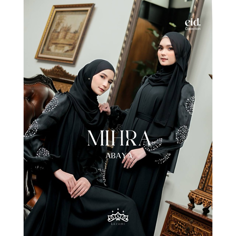 Jual Abaya Mihra Terbaru Banget Eid Collection 2025 Original Kazami ...