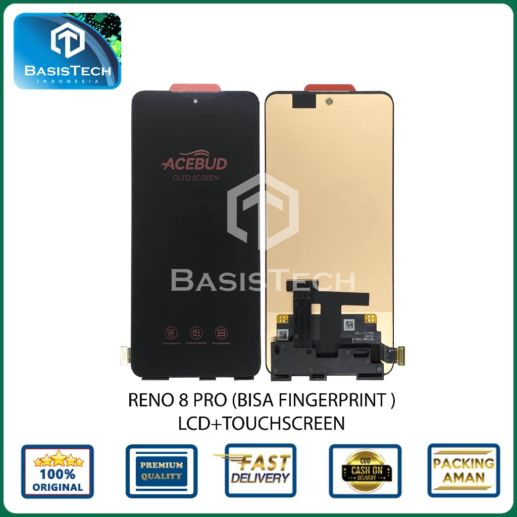 Jual LCD OPPO RENO 8 PRO 5G CPH2357 - BISA FINGERPRINT - ACEBUD ...