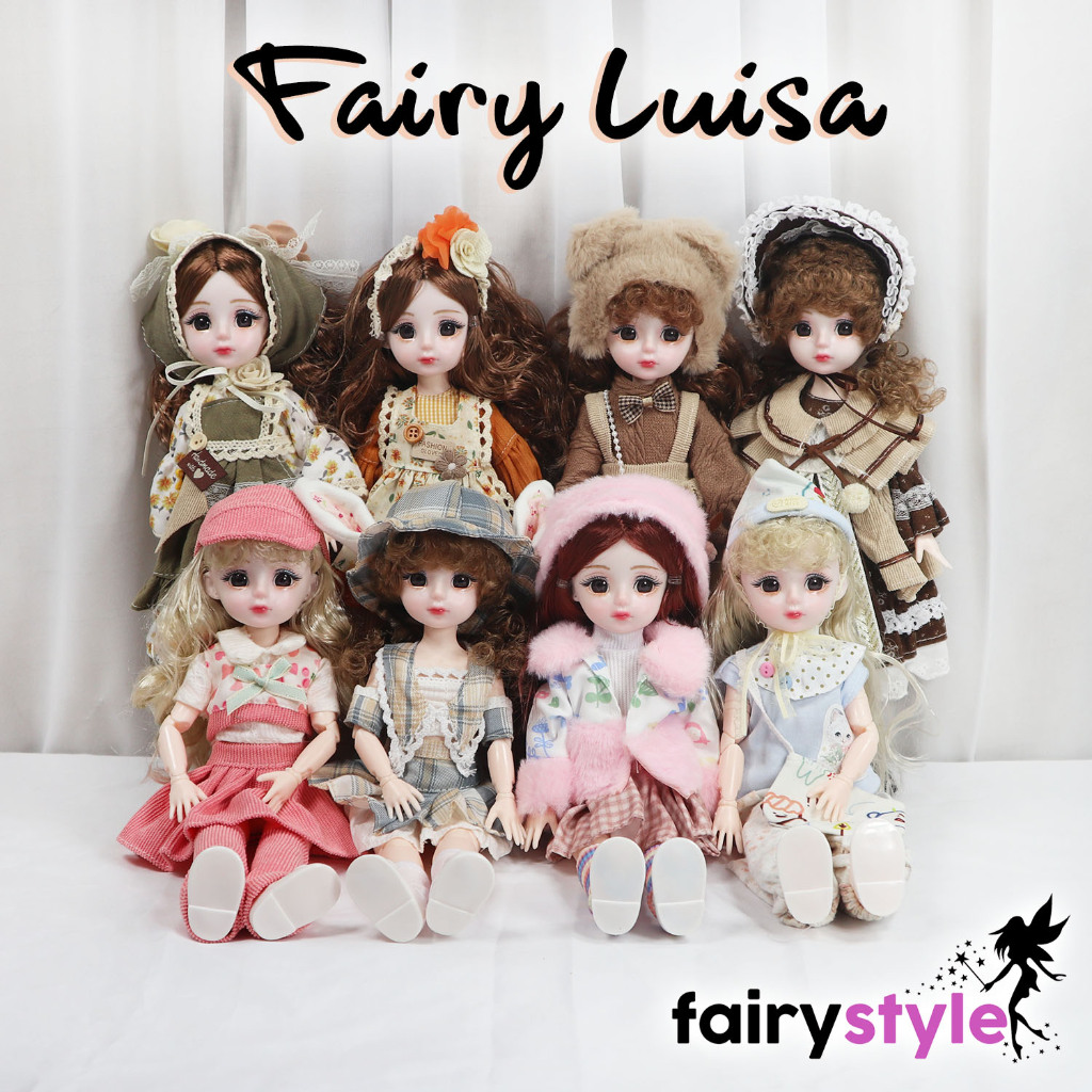 Jual Boneka Fairy Luisa BJD Ukuran 1/6 (30cm) - Princess Korean Doll ...