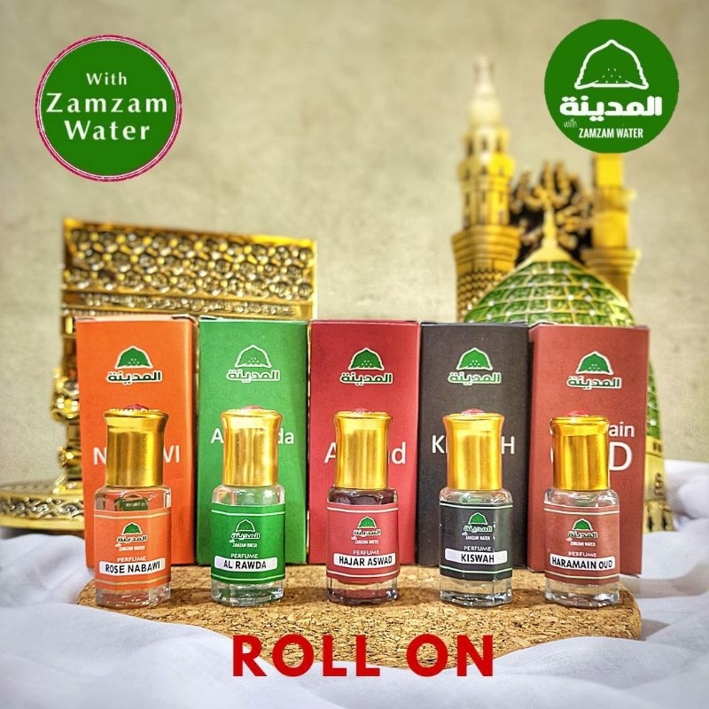 Jual ROLL ON SERIES - AL MADINAH PARFUM ZAMZAM - Rose Nabawi / Al Rawda ...