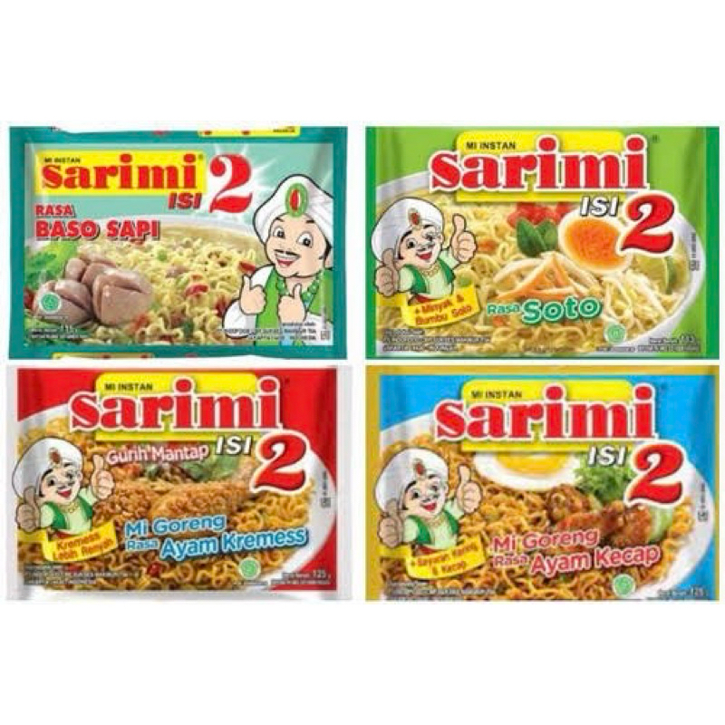 Jual Mie sarimi isi 2 all varian | Shopee Indonesia
