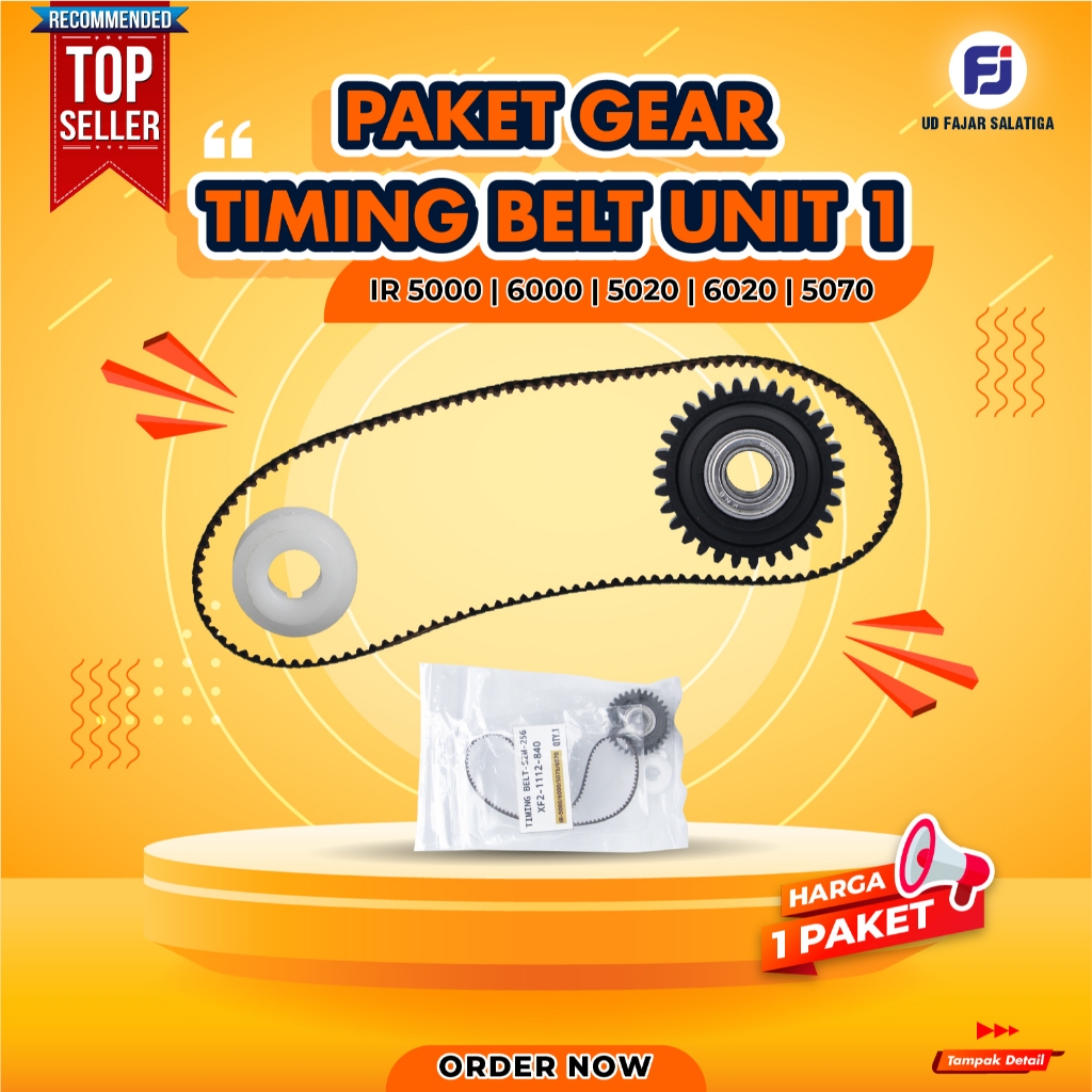 Jual PAKET GEAR TIMINGBELT UNIT 1 CANON IR5000 6000 5020 6020 5070 | Shopee Indonesia