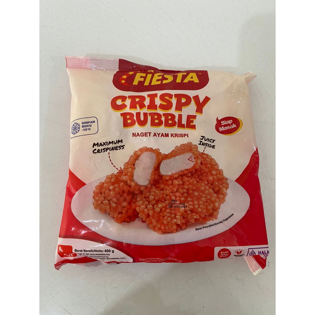 Jual Fiesta Crispy Bubble Naget Crispy 400 gram | Shopee Indonesia