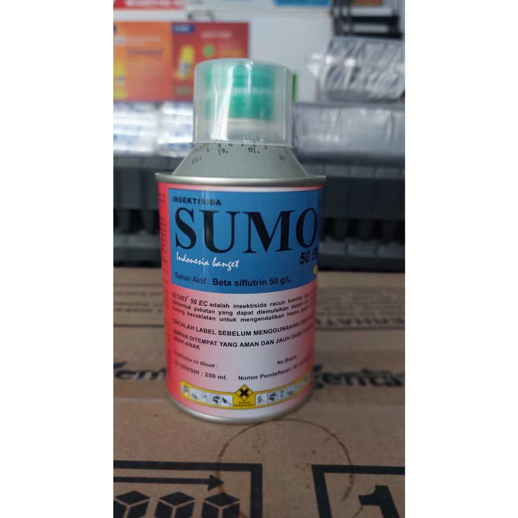 Jual Insektisida SUMO 50 EC 80 ML 250ML Pembasmi Ulat Grayak | Shopee ...
