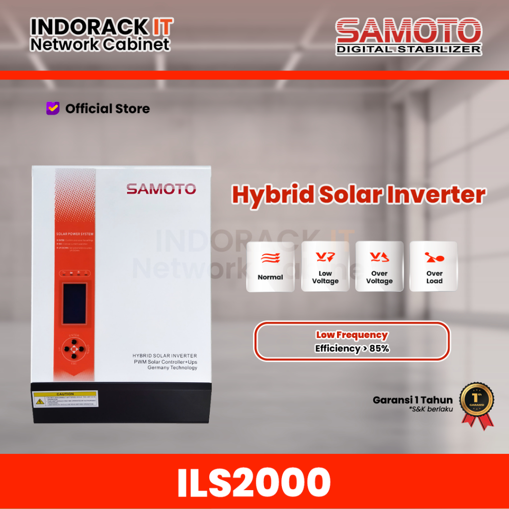 Jual Samoto INVERTER Hybrid ILS2000/1600Watt - Hybrid Inverter Solar ...