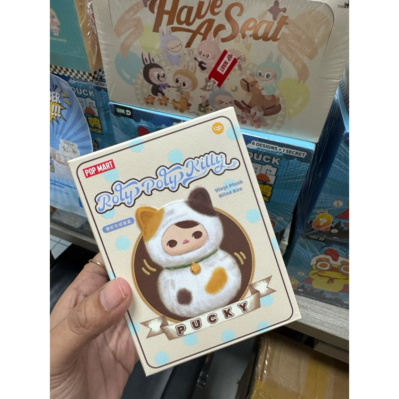 Jual Pop Mart Pucky Roly Poly Kitty (Sealed,BlindBox) | Shopee Indonesia