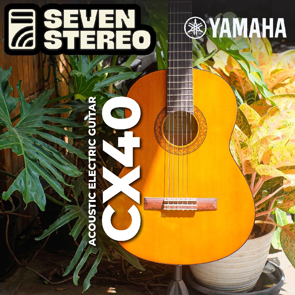 Jual YAMAHA CX40 Electric Acoustic Guitar | Shopee Indonesia