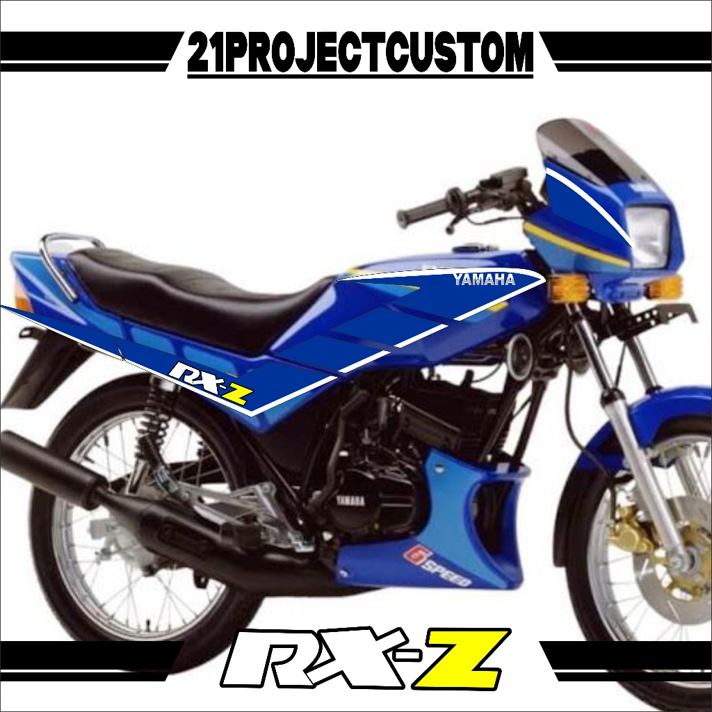 Jual 05 STICKER STRIPPING YAMAHA RX Z VARIASI MOTIF GRAFIK | Shopee ...