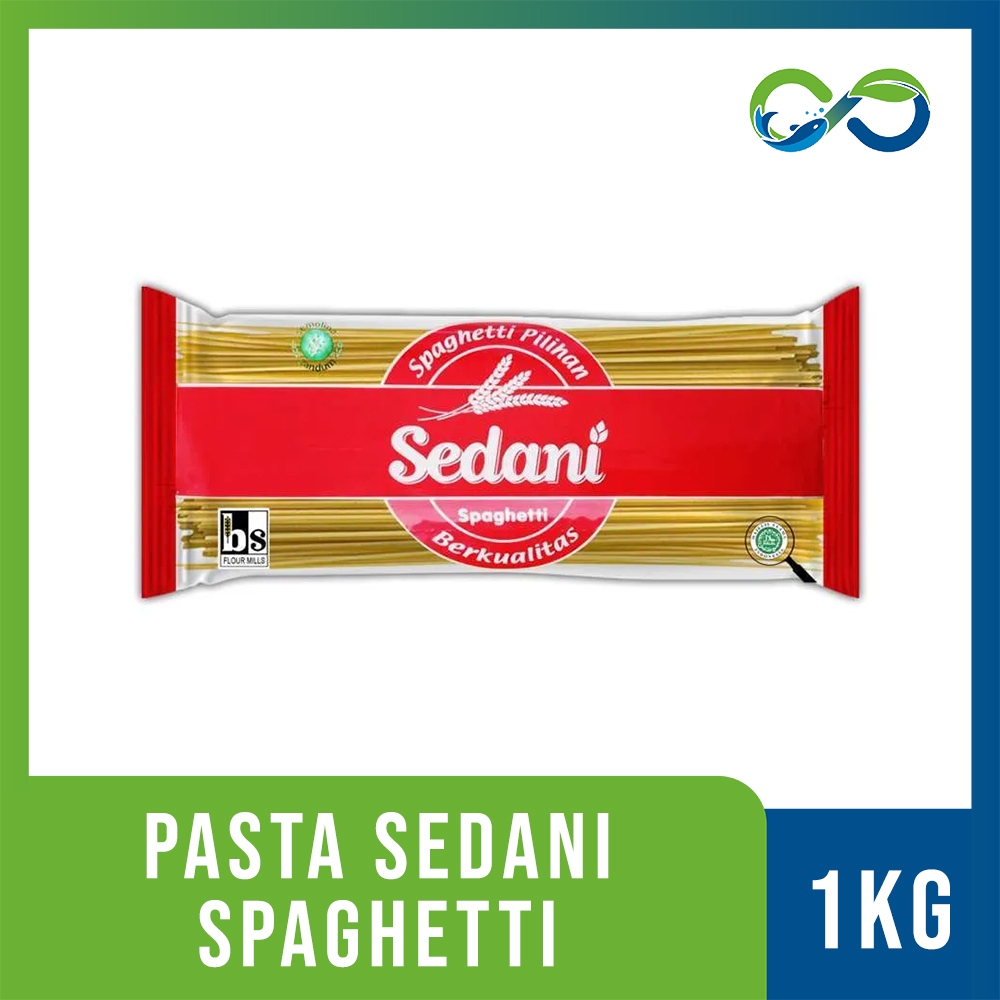 Jual [AQUAECOFARM] Sedani Pasta Spaghetti 1kg, Halal | Shopee Indonesia