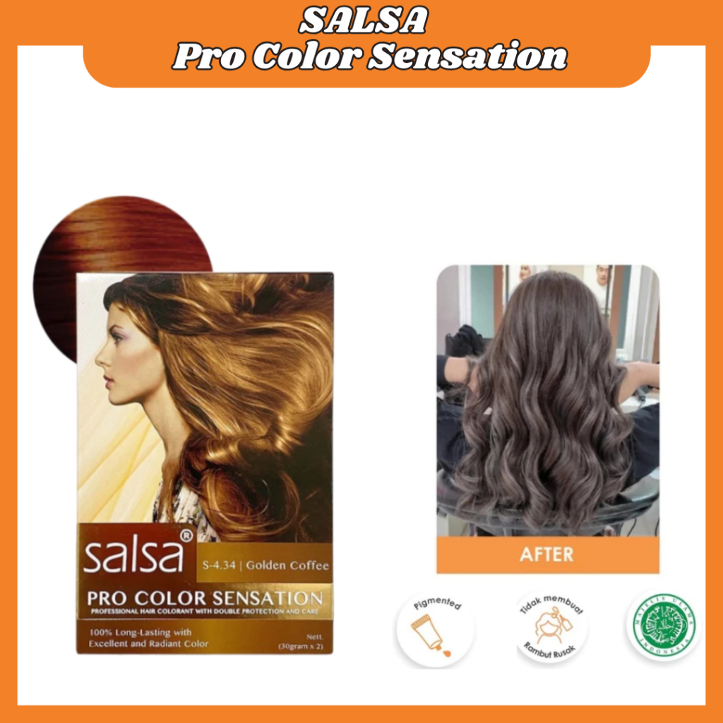 Jual Salsa Pro Color Sensation 30g/Long Lasting with Excellent and ...
