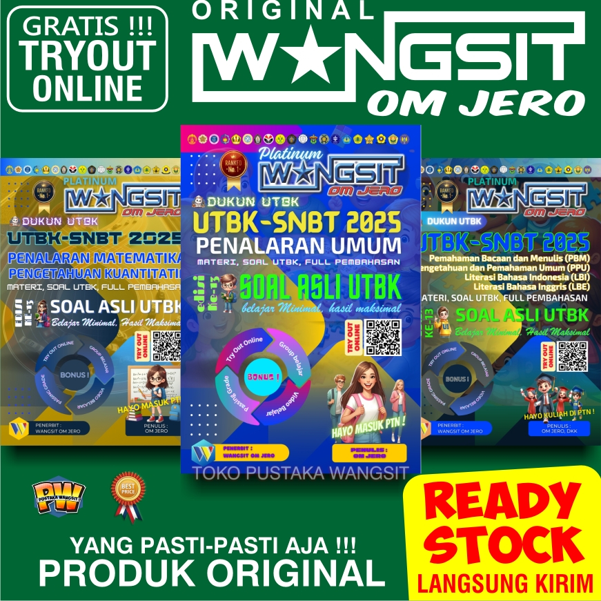 Jual Buku Wangsit Om Jero UTBK-SNBT TPS Platinum Terbaru 2025 | Shopee Indonesia