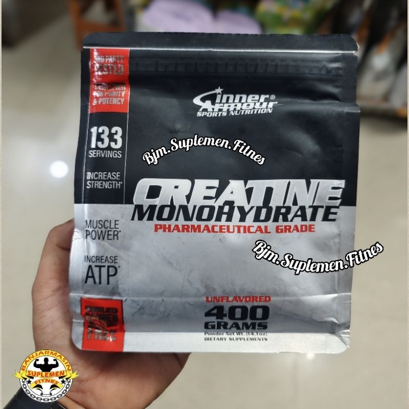 Jual Inner Armour Creatine Monohydrate 400 Gram 133 Serving Suplement ...