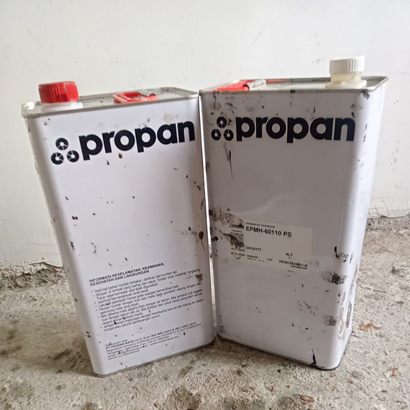 Jual jerigen besi 5liter bekas hardener/tiner | Shopee Indonesia