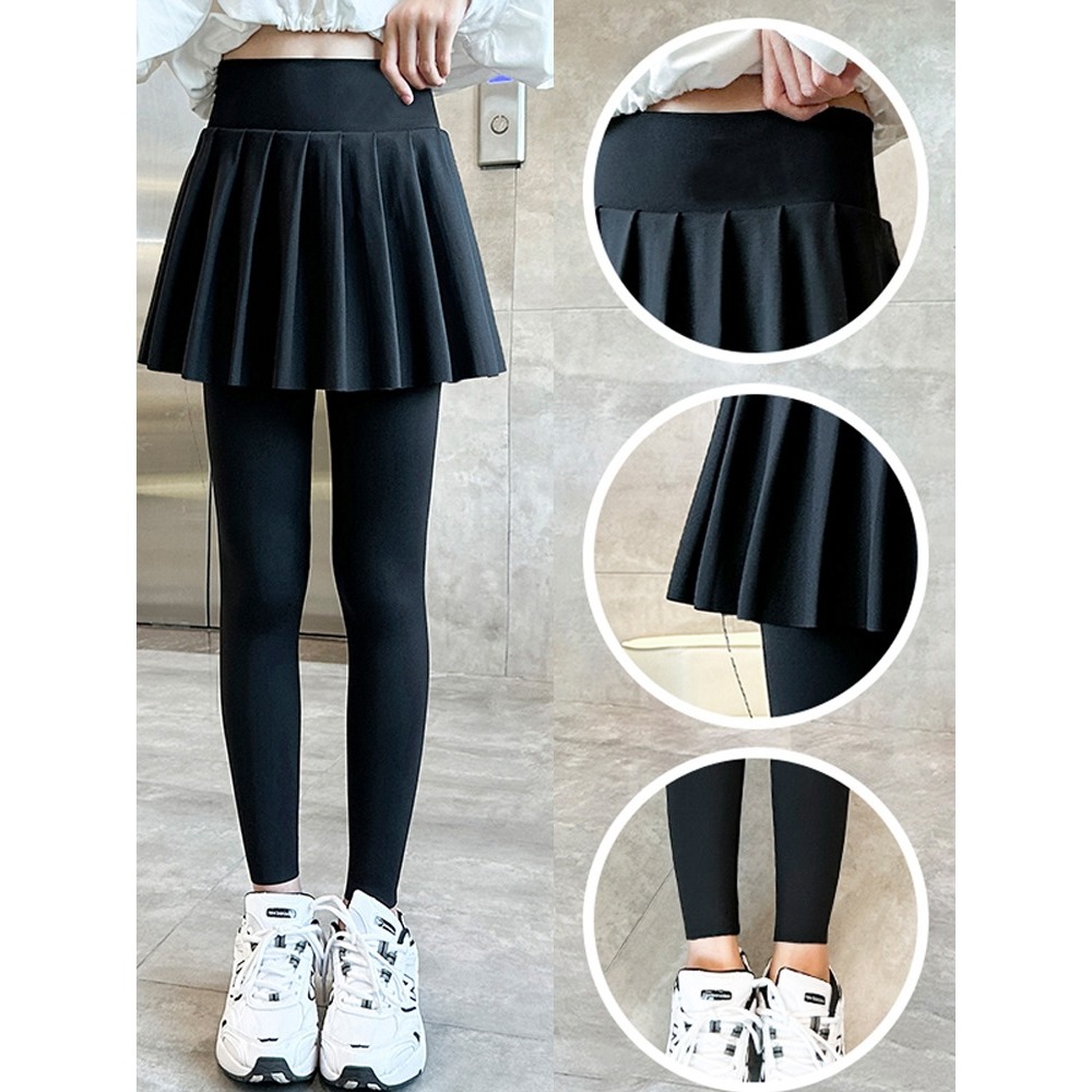 Jual SunnyGirl-Celana legging rok /rok celana skrit high waist polos ...