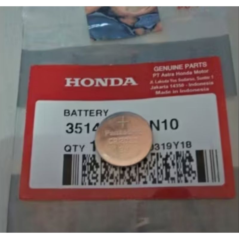 Jual Baterai Remote Kunci PCX 150 160 Scoopy Esp Vario 125 150 eSP ORI ...