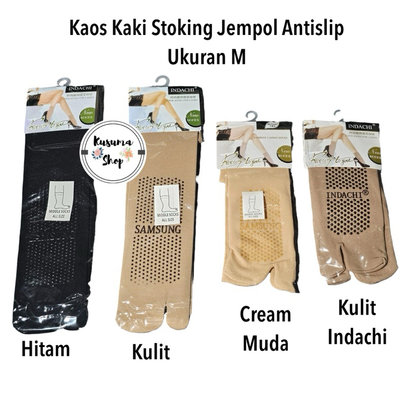 Jual (Samsung) Kaos Kaki Stoking Jempol Antislip Samsung ukuran M ...
