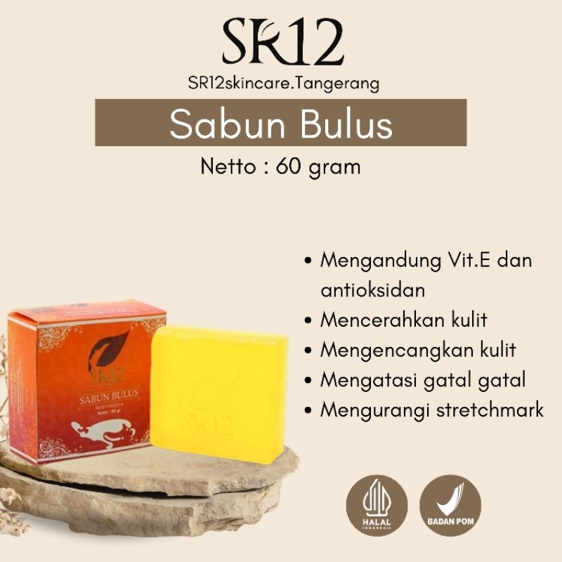 Jual SR12 Sabun Bulus Herbal Serbaguna untuk Wajah dan Tubuh ...