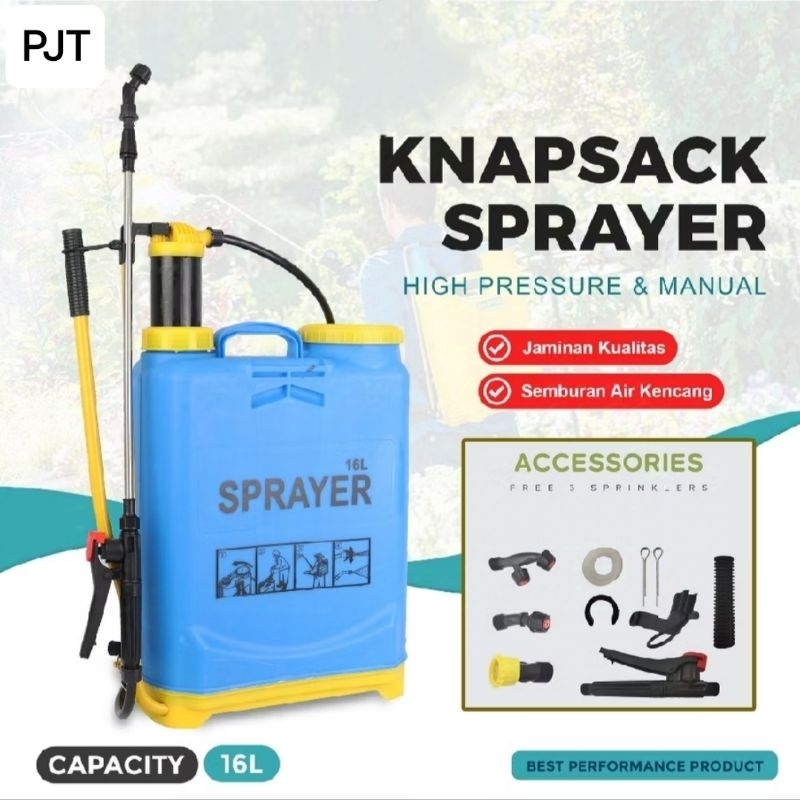 Jual Tangki Sprayer Manual 16 Liter - Knapsack Sprayer - Tangki Semprot ...