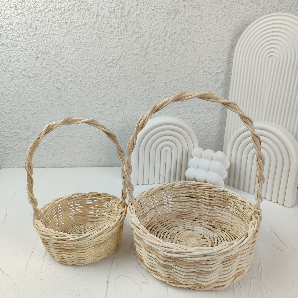 Jual Keranjang Rotan - Vas Bunga - Keranjang Bunga - Dekorasi ...